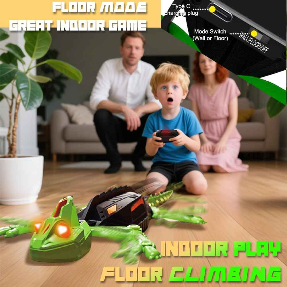 Wall Climbing RC Chameleon Toy – FASTGAD